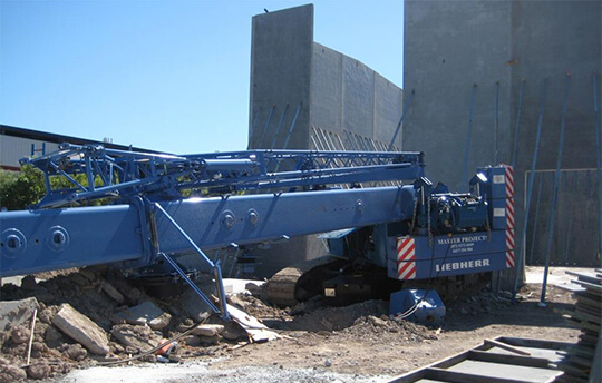 Crawler Crane Boom collapse in Darra, Brisbane - Field Engineers
